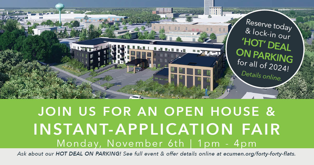 FORTY-FORTY FLATS OPEN HOUSE & INSTANT-APPLICATION FAIR | Monday, Nov ...